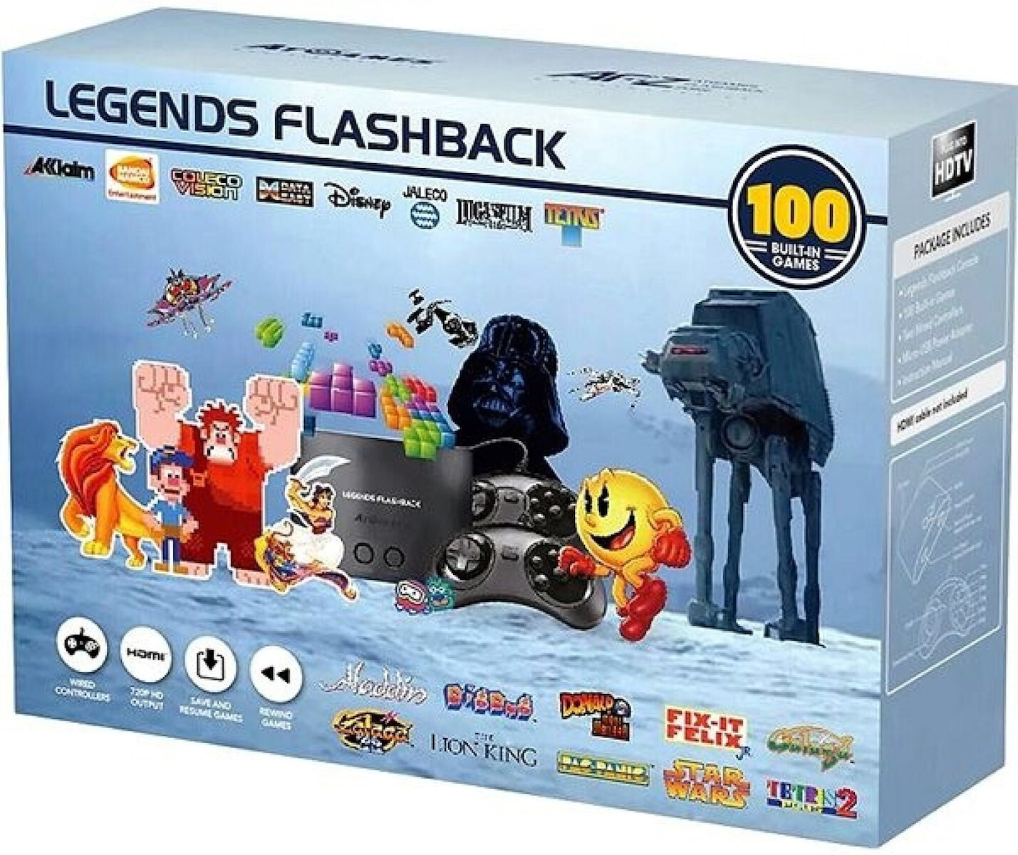 AtGames Ηλεκτρονική Παιδική Κονσόλα Atari Legends Flashback Gaming Console 100 Built-in | Skroutz.gr