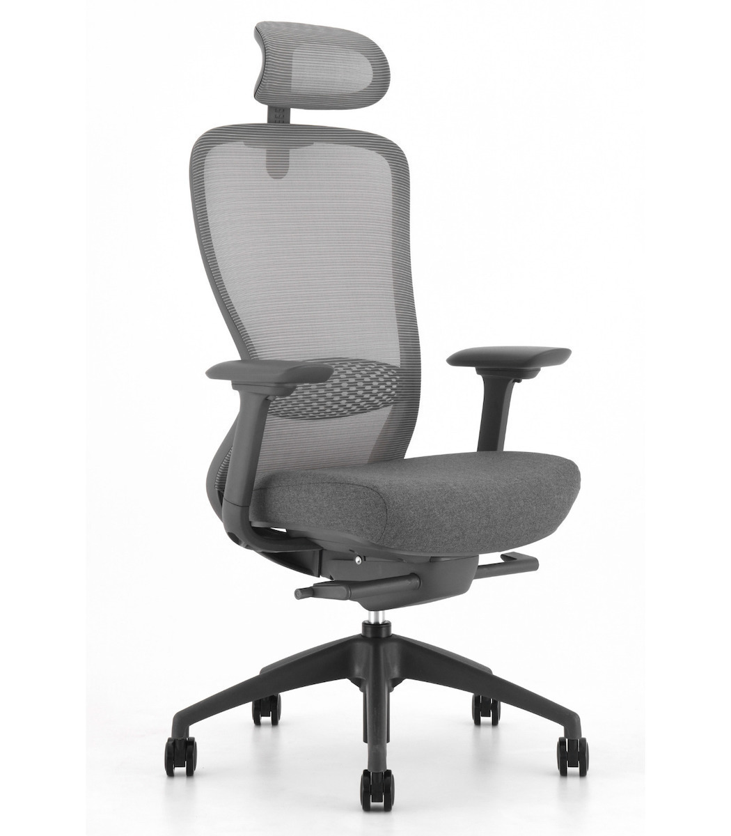 Καρέκλα Γραφείου με Ανάκλιση και Ρυθμιζόμενα Μπράτσα Action Chair VX ...