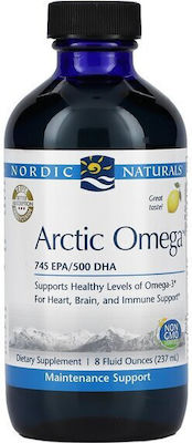 Nordic Naturals Arctic Omega 3 1560mg 237ml Λεμόνι | Skroutz.gr