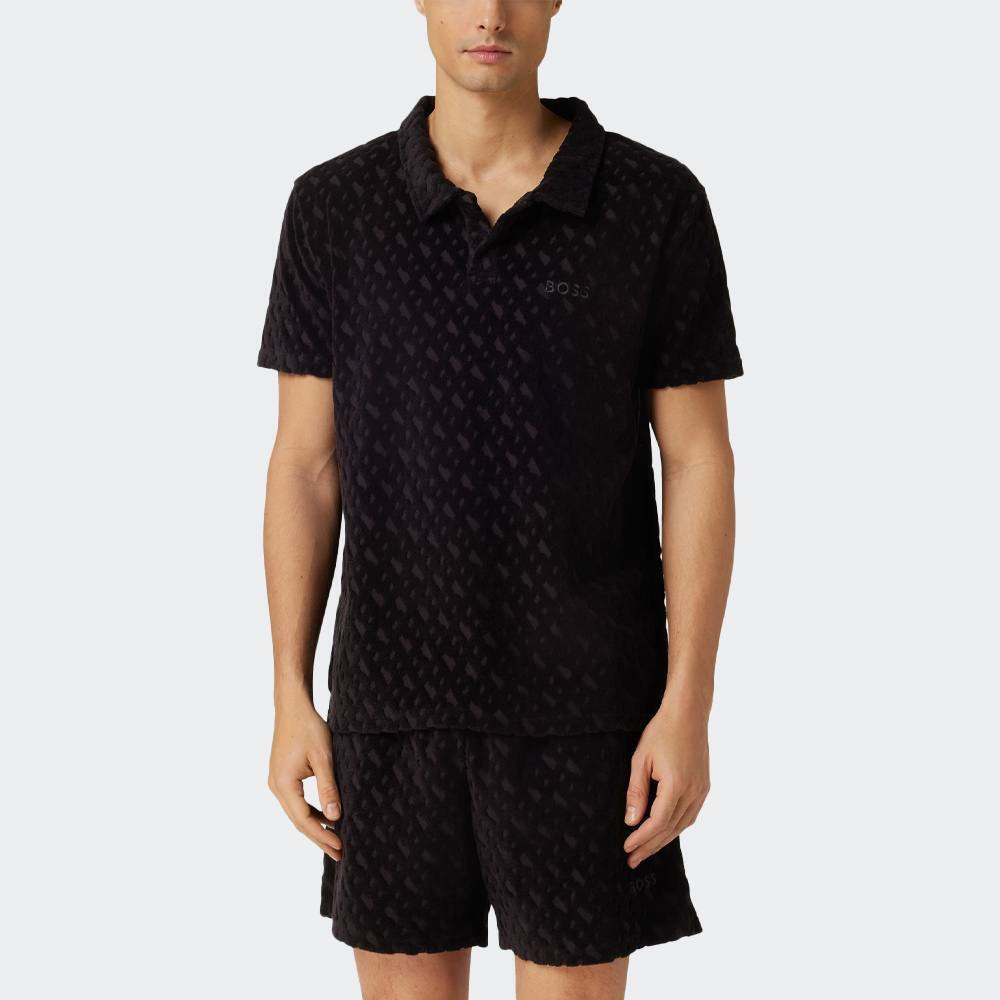 Hugo Boss Ανδρικό T-shirt Polo Μαύρο 50491578-001 | Skroutz.gr