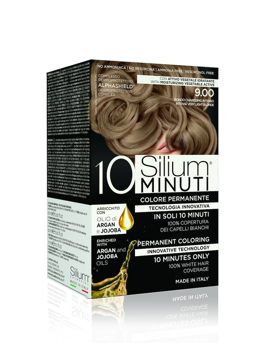 Silium Permanent Color In Just 10 Minutes Intense Very Light Blonde 9. ...