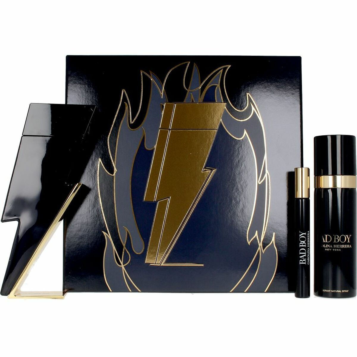Carolina Herrera Bad Boy Gift Ανδρικό Σετ με Eau de Toilette 3τμχ ...