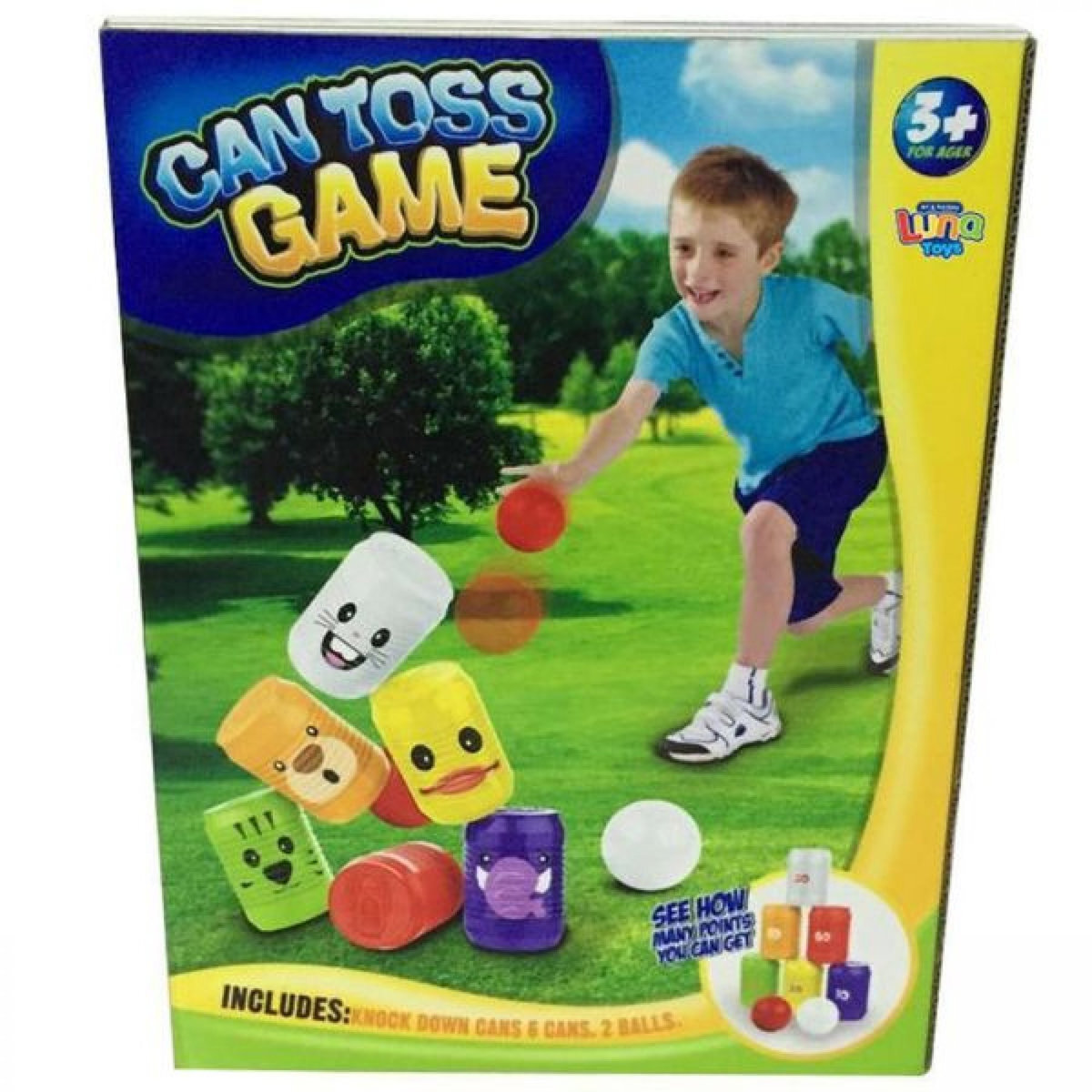 Luna Παιχνίδι Ρίψης Στόχου Can Toss | Skroutz.gr