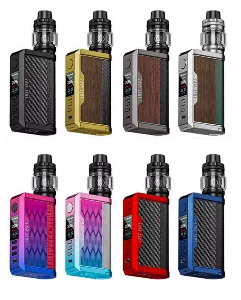 Lost Vape Centaurus Q 200 Teak Wood Box Mod Kit 5ml | Skroutz.cy