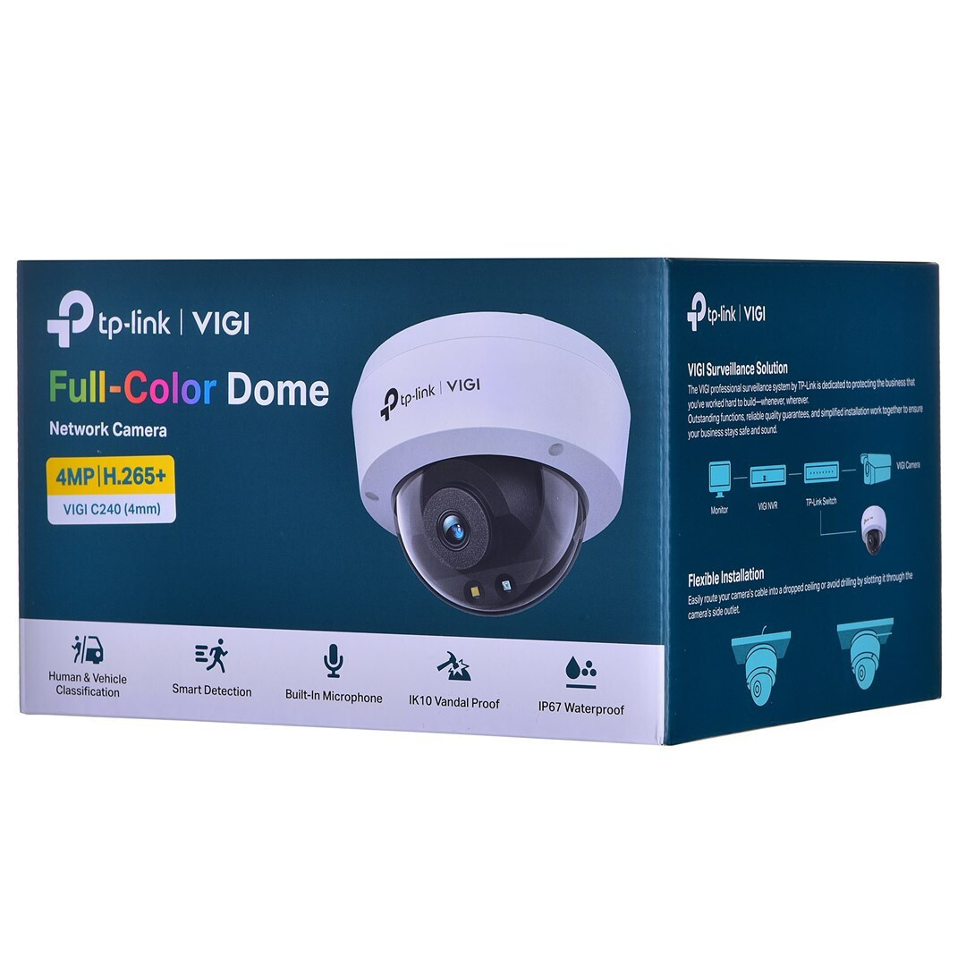 TP-LINK Vigi C240 IP Κάμερα Παρακολούθησης 4MP Full HD+ Αδιάβροχη με ...