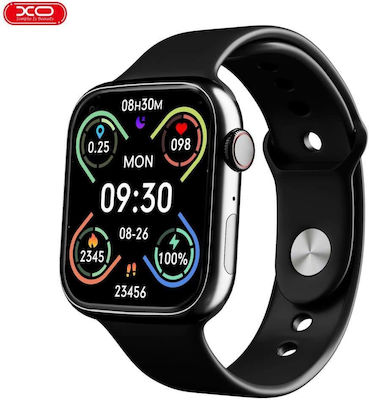 XO M40 Smartwatch με Παλμογράφο (Μαύρο) | Skroutz.gr