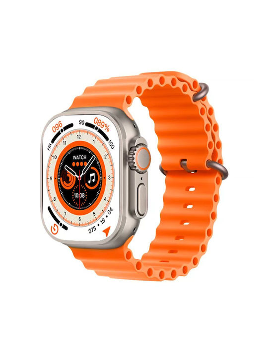 DT8 ULTRA Max Smartwatch (Πορτοκαλί) | Skroutz.gr