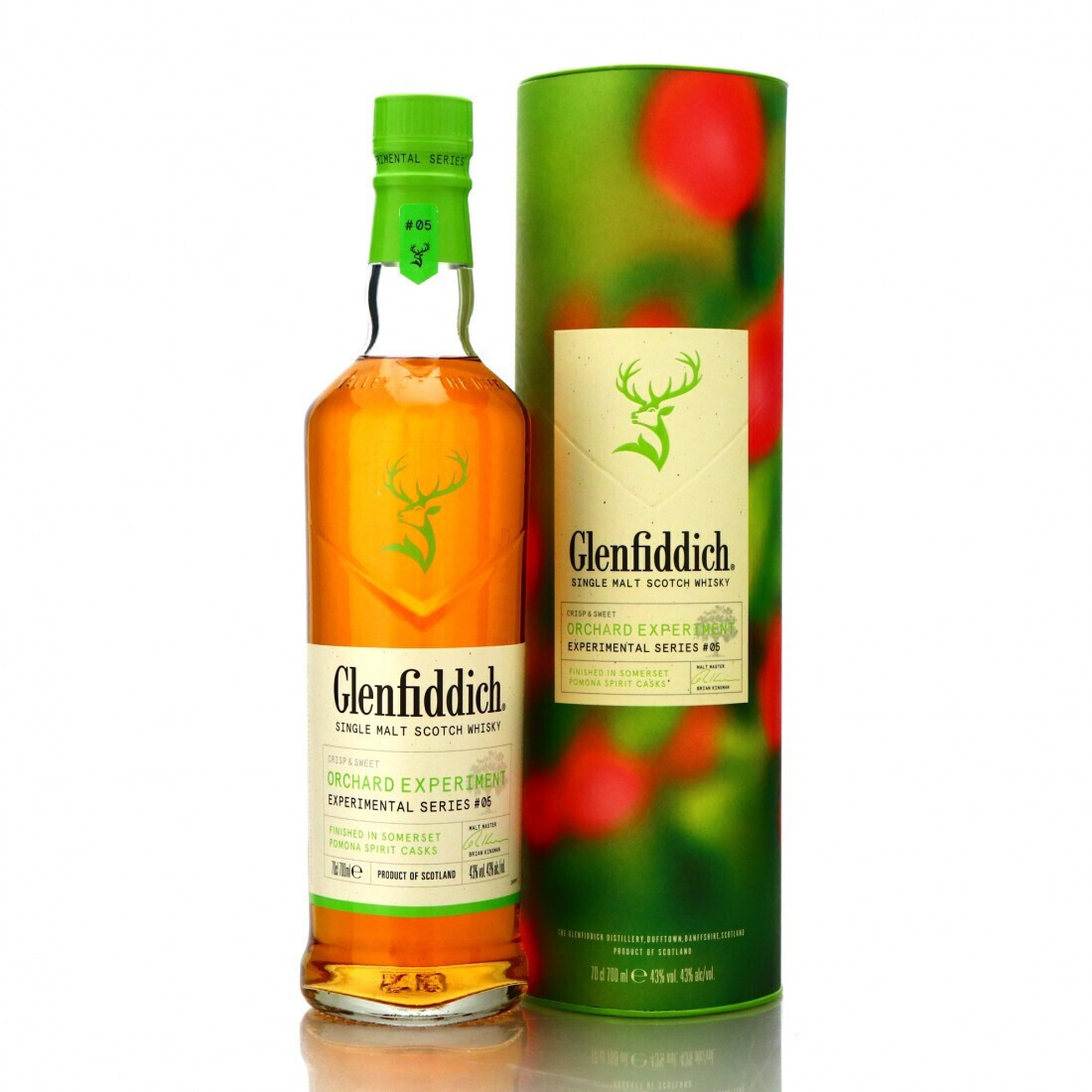 Glenfiddich Ουίσκι Σκωτίας Single Malt Orchard Experiment 43% 700ml ...