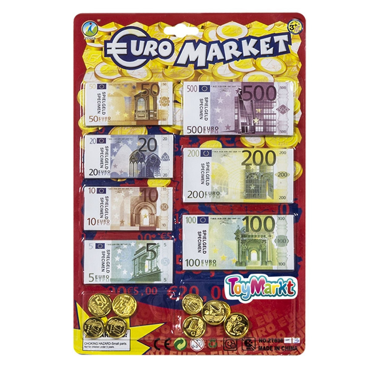 ToyMarkt Χαρτονομίσματα Ευρω για 3+ Ετών 1τμχ 71-1114 | Skroutz Cyprus