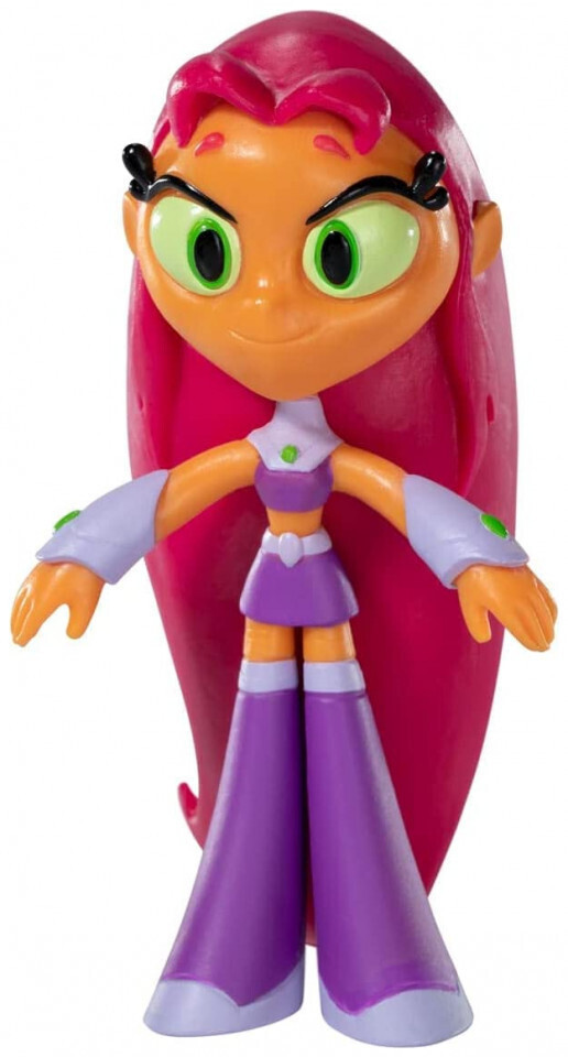 The Noble Collection Teen Titans: Starfire Mini Bendyfigs: Starfire ...