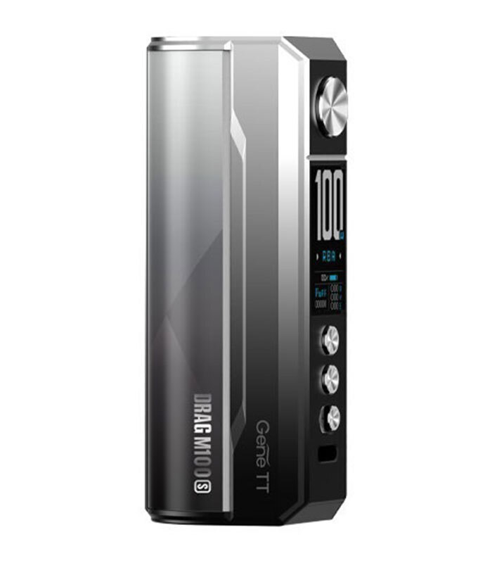 Voopoo Box Mod Drag M100S 100W Silver Black | Skroutz.gr