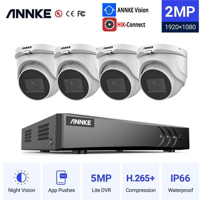 Annke Ολοκληρωμένο Σύστημα CCTV με 4 Κάμερες 1080p 01390208 | Skroutz.gr