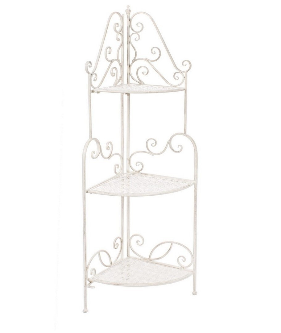 Raft colțar pardoseală Emily 0720985 Ecru 49x33x126cm | Skroutz Romania