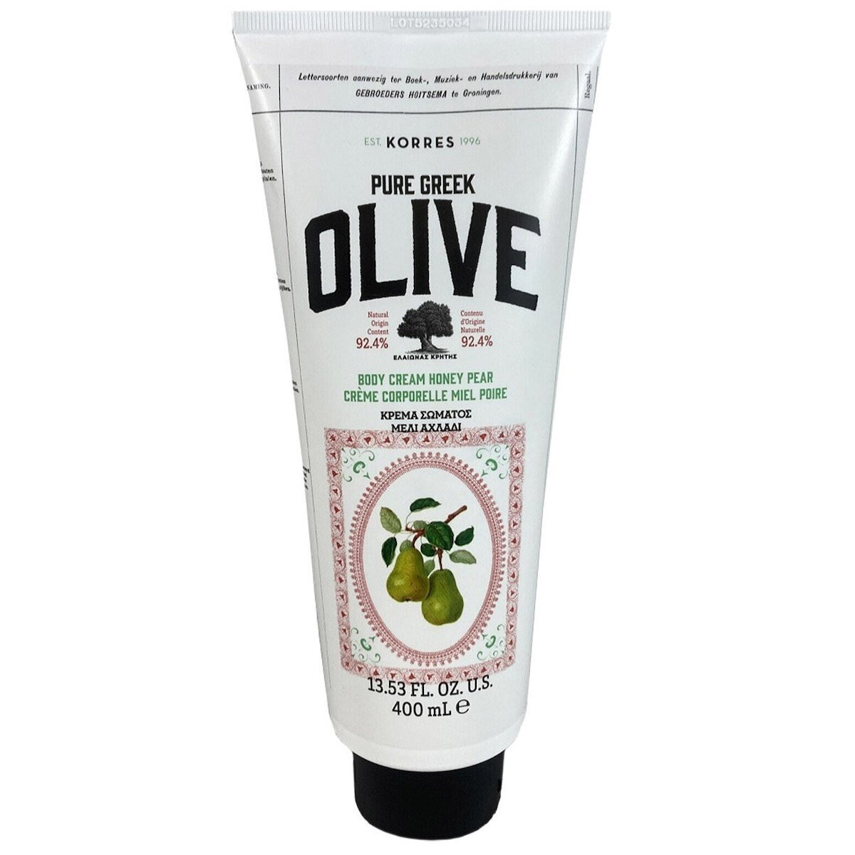 Korres Pure Greek Olive Honey Pear Ενυδατική Lotion Σώματος 200ml ...