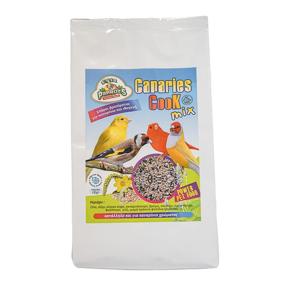 Evia Parrots Mix Τροφή για Καναρίνια 1kg EP-3194-636 | Skroutz.gr
