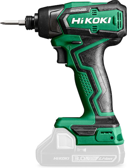 Hikoki WH18DDW2Z Παλμικό Κατσαβίδι Μπαταρίας Brushless 18V Solo ...