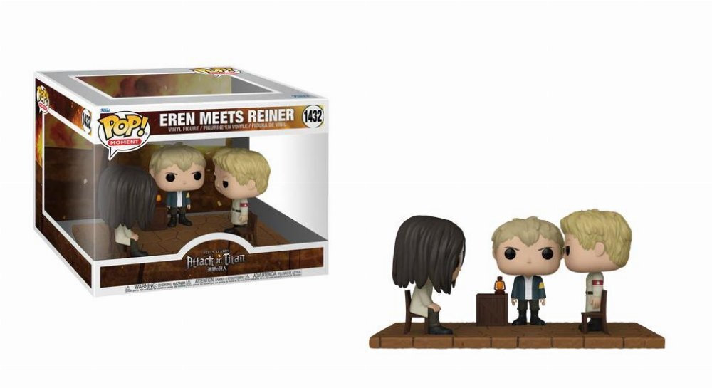 Funko Moment Attack On Titan Eren Meets Reiner 1432 Skroutzgr