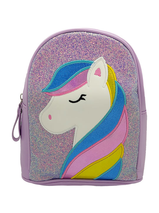 Gift-Me Σχολική Τσάντα Πλάτης Δημοτικού Μωβ PTP-069-MOV | Skroutz.gr