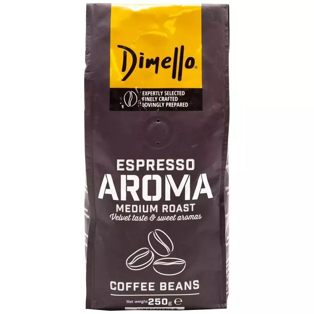 Dimello Καφές Espresso Aroma Beans Σπυρί 250gr | Skroutz.gr