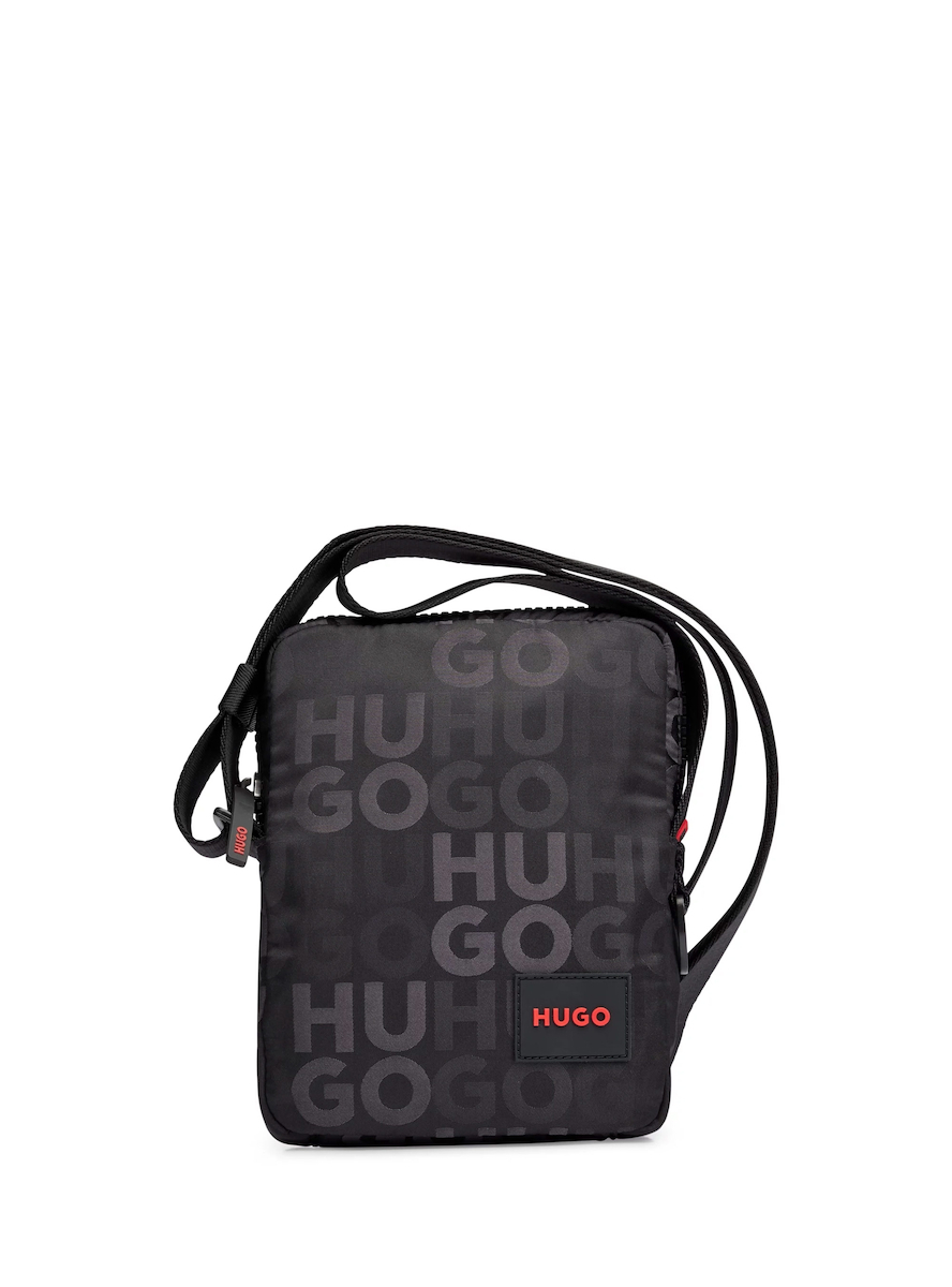 Hugo Boss Ανδρική Τσάντα Ώμου / Χιαστί σε Μαύρο χρώμα 50504099-001 ...