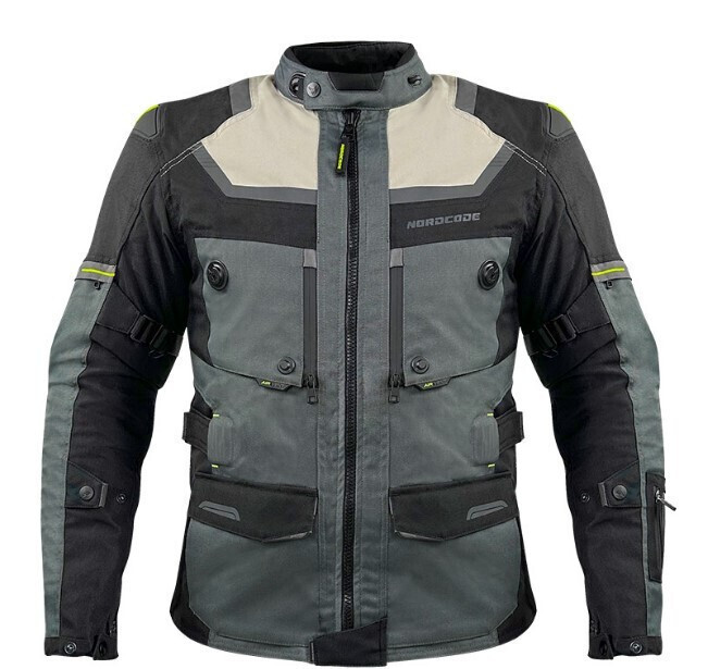 Nordcode Adventure Evo 24 Ανδρικό Μπουφάν Μηχανής Cordura 4 Εποχών ...