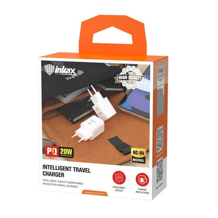 Inkax και Καλώδιο Lightning 20W Power Delivery Λευκός | Skroutz.gr