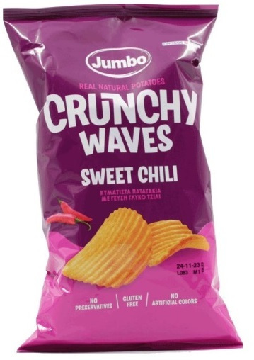 Ohonos Snack Πατατάκια Crunchy με Γεύση Γλυκό Τσίλι Χωρίς Γλουτένη 90gr ...