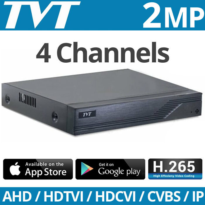 TVT Καταγραφικό DVR 4 Καναλιών με Ανάλυση Full HD TD-2004NS-HL-L | Skroutz.gr