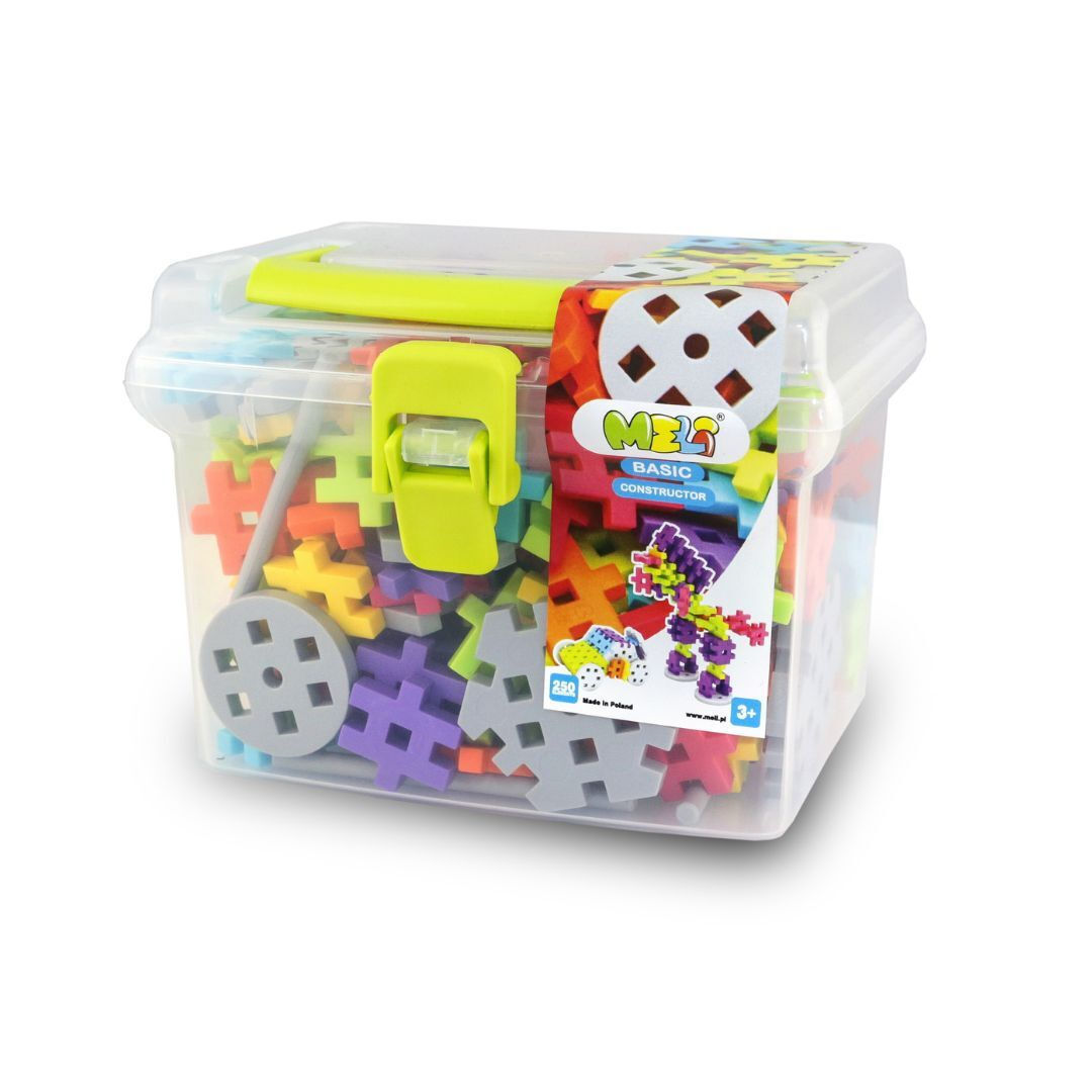 Meli Εκπαιδευτικά Τουβλάκια για 3+ Ετών 250τμχ 50075 | Skroutz.gr