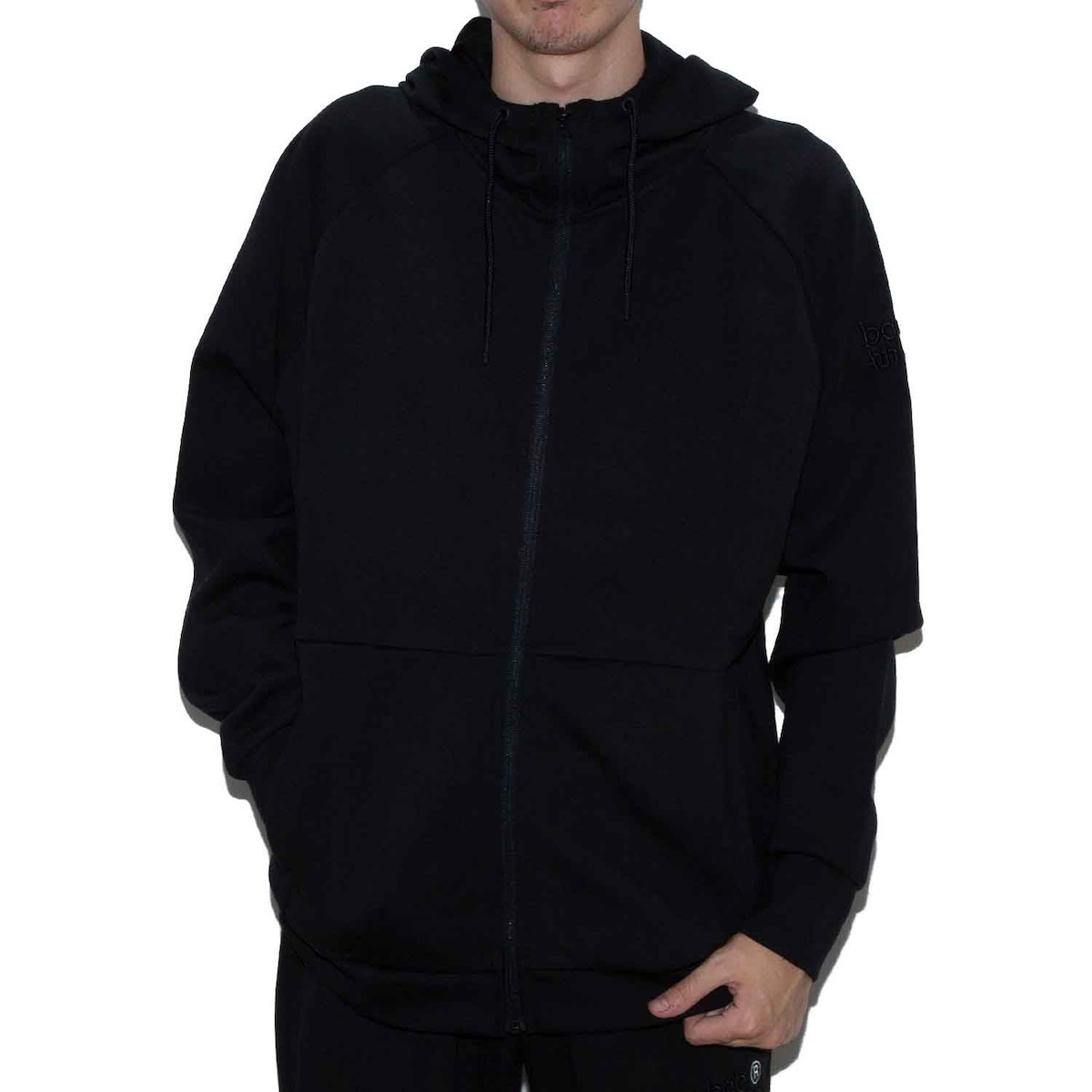 Body Action Training Tech Ζακέτα με Κουκούλα Μαύρο 073318-01 | Skroutz ...