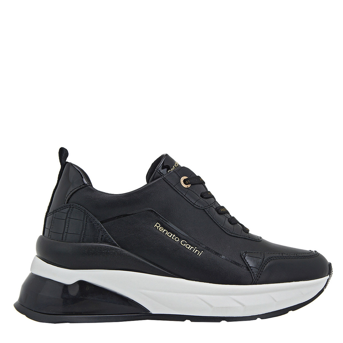 Renato Garini Γυναικεία Sneakers Μαύρα R119R6653J39 | Skroutz.gr
