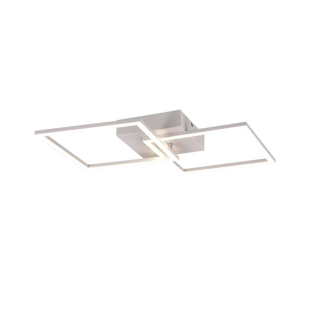 Trio Lighting Route Μοντέρνα Μεταλλική Πλαφονιέρα Οροφής με ...