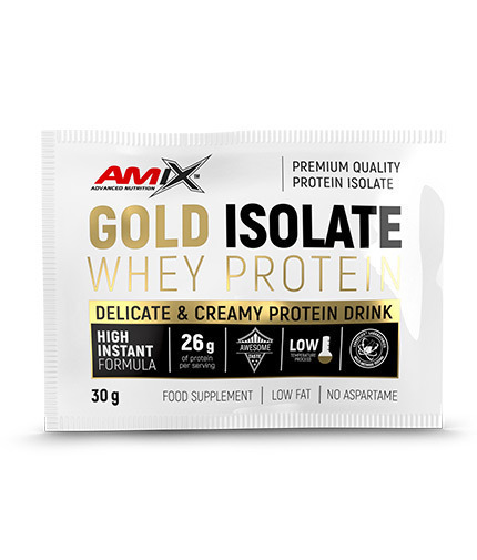 Amix Gold Whey Protein Isolate Βιολογική Πρωτεΐνη Ορού Γάλακτος με ...
