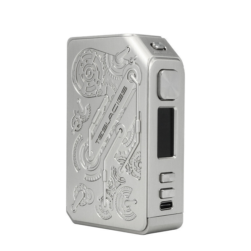 Teslacigs Box Mod 220W Matt Stainless Steel | Skroutz.gr