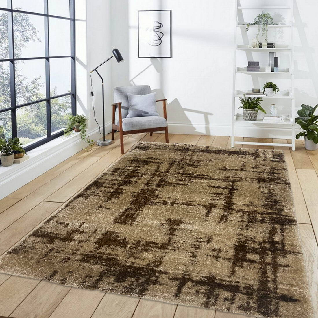 Jasmine Js 700 Χαλί Ορθογώνιο Shaggy Camel Brown JS700CAMELBROWN ...
