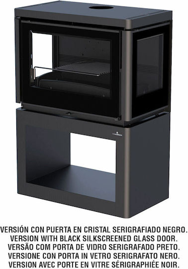 Bronpi Versalles 12 Μαντεμένια Ξυλόσομπα Γκρι | Skroutz.gr