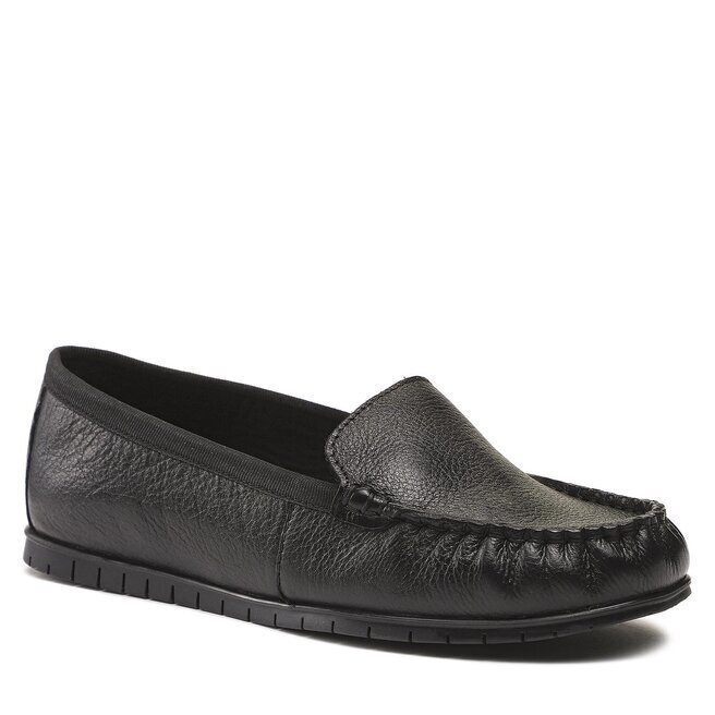 Sarah Karen Γυναικεία Μοκασίνια σε Μαύρο Χρώμα | Skroutz.gr