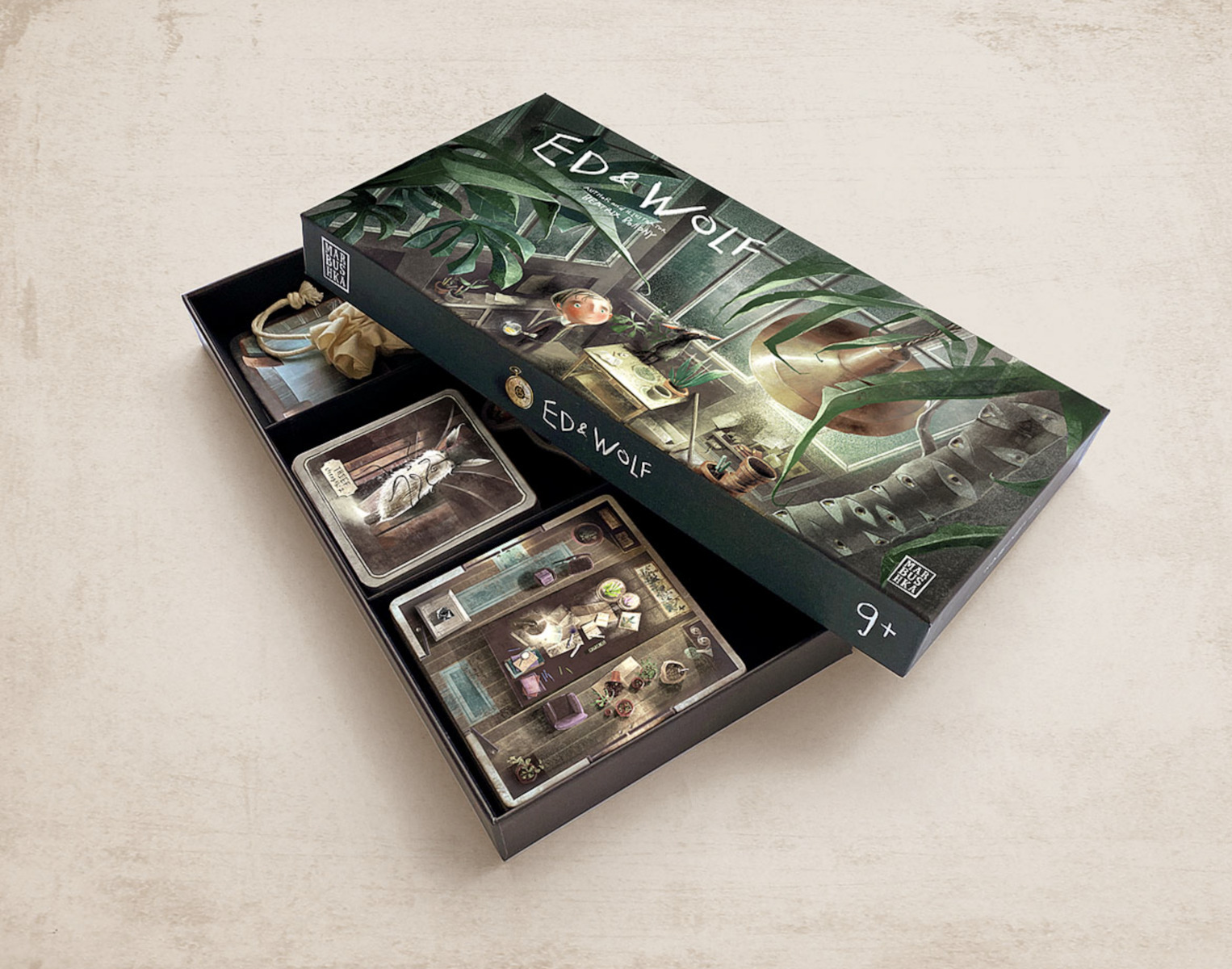Επιτραπέζιο Παιχνίδι Ed & Wolf για 2 Παίκτες 9+ Ετών 15-ED (EN ...