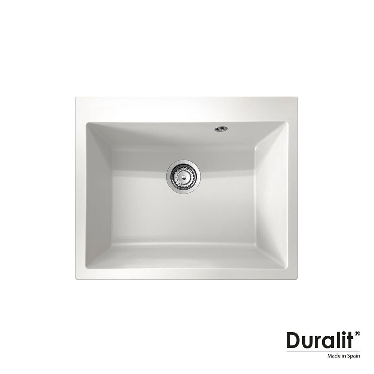 Duralit 105-KZ060-300 Ένθετος Νεροχύτης από Συνθετικό Γρανίτη Μ60xΠ50cm ...