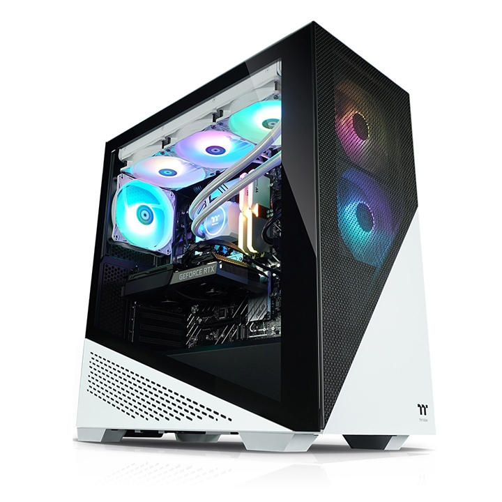 Thermaltake Hyperion V2 Snow Gaming Desktop PC (i5-13600KF/32GB DDR5 ...