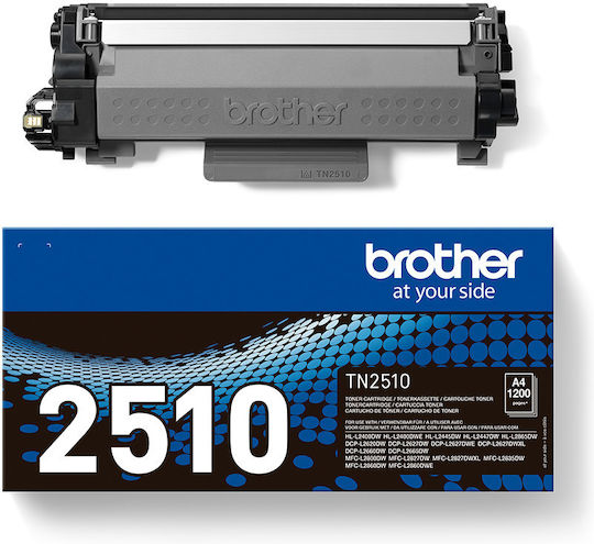Brother TN-2510 Γνήσιο Toner Laser Εκτυπωτή Μαύρο (TN-2510) | Skroutz.gr