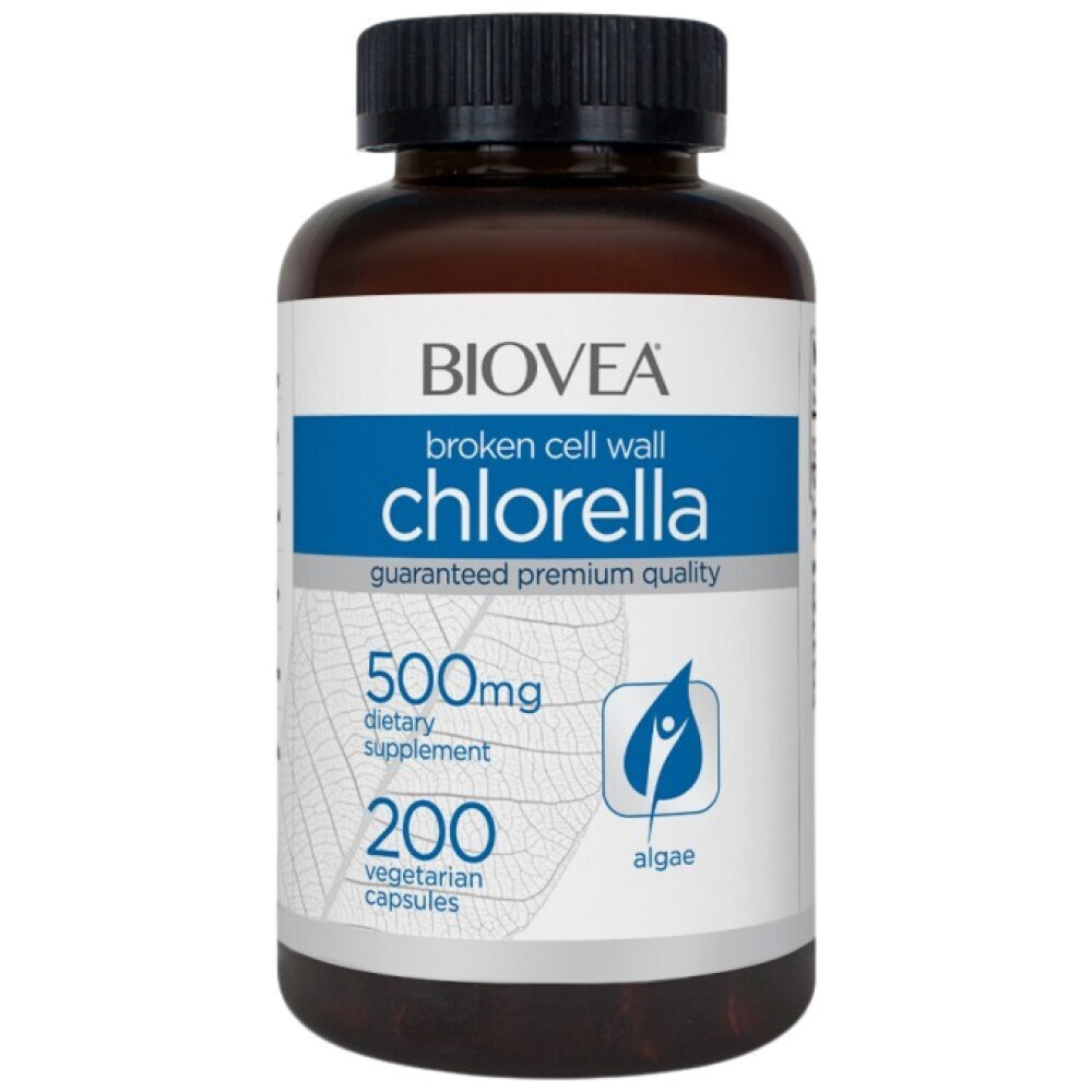 Biovea Chlorella 500mg 200 κάψουλες | Skroutz.gr