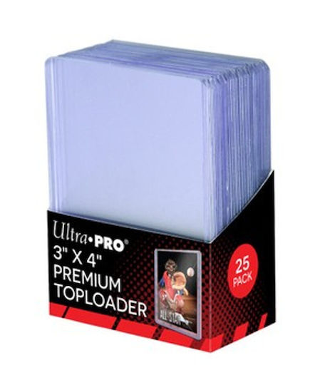 Ultra Pro Premium Toploaders 3"x4" Toploader 25τμχ 81145 | Skroutz.gr