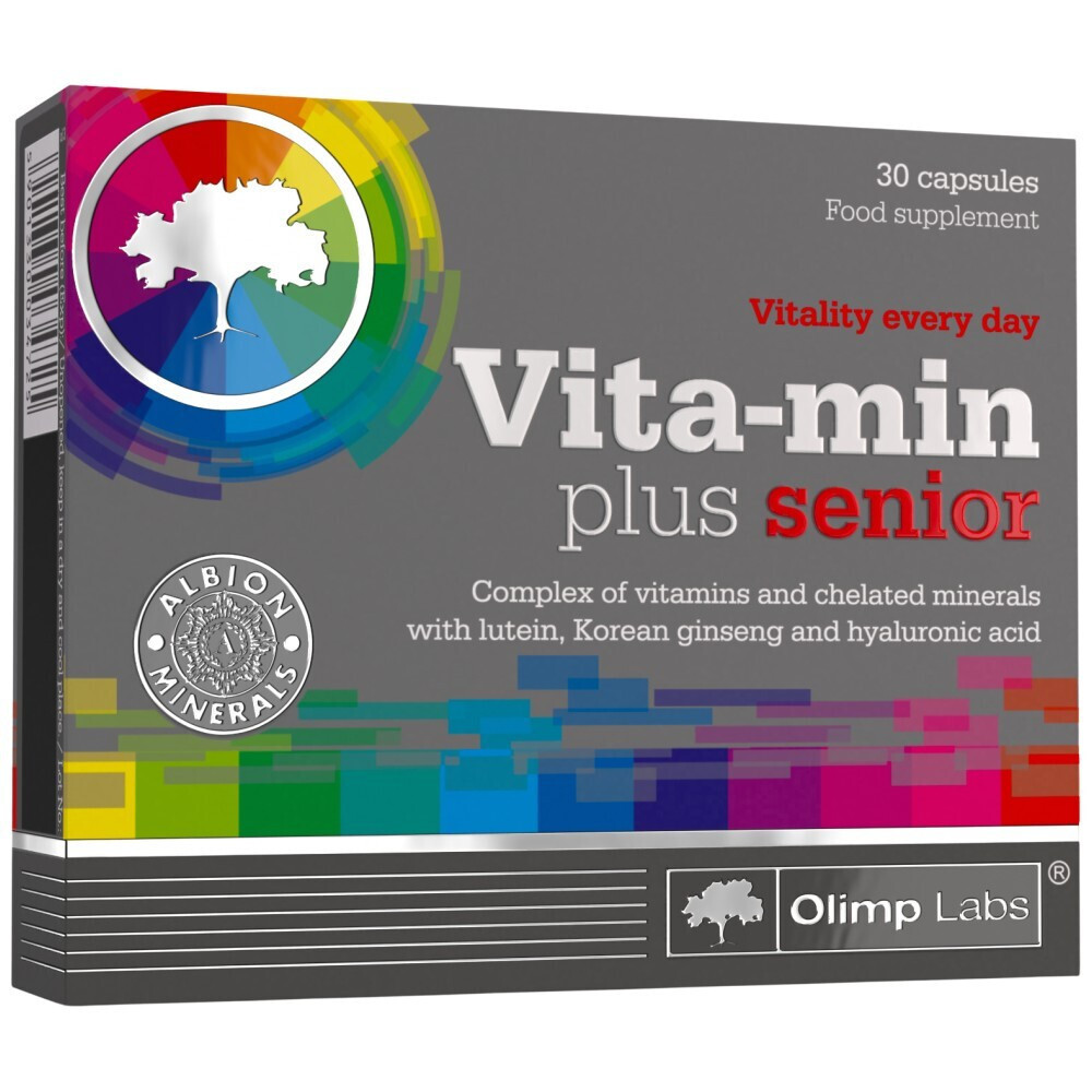 Olimp Sport Nutrition Vita-min Plus Senior Πολυβιταμίνη Senior ...