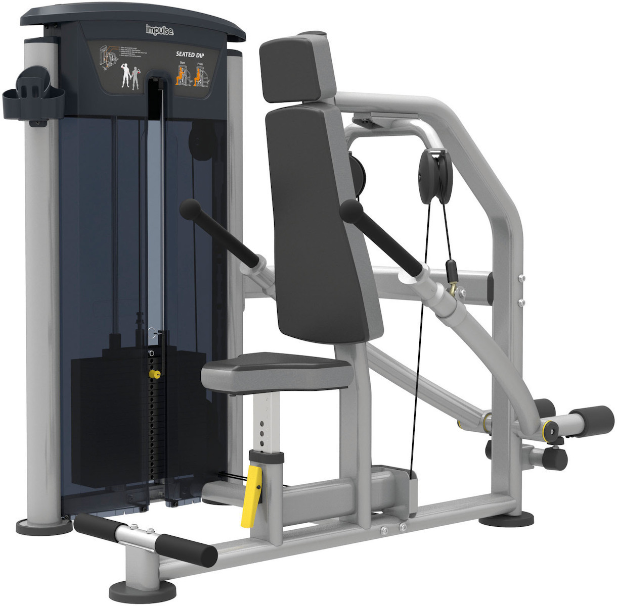 Impulse IT9517S Όργανο Τρικεφάλων με Βάρη | Skroutz.gr