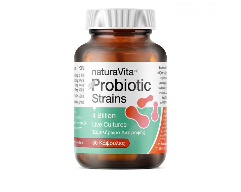 Natura Vita Probiotic Strains Προβιοτικά 30 κάψουλες | Skroutz.gr