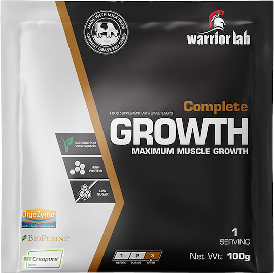 Warrior Lab Complete Growth με Γεύση Chocolate 100gr | Skroutz.gr