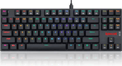 Redragon K607 APS Gaming Μηχανικό Πληκτρολόγιο Tenkeyless με Custom Red ...