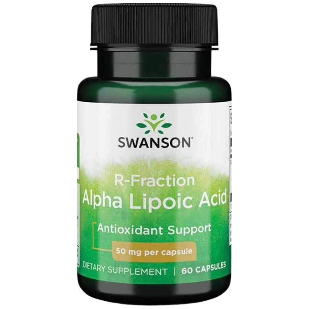 Swanson R-Fraction Alpha Lipoic Acid 50mg Ειδικό Συμπλήρωμα Διατροφής ...