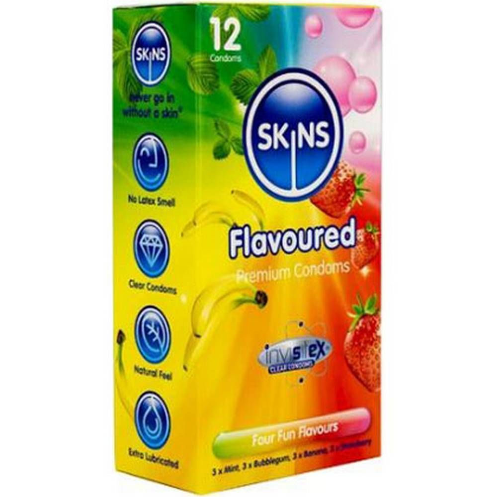 Skins Kondome Flavoured Premium 12Stück | Skroutz Germany